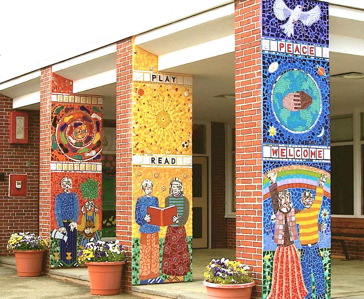 Beautiful School Mosaics and Community Mosaics Created with Boston ... Beautiful School Mosaics and Community Mosaics Created with Boston ...